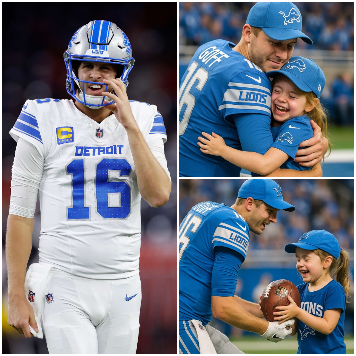 EMOTIONAL: Girl spends 3 years saving every penny to watch Detroit Lions but still doesn't have ...