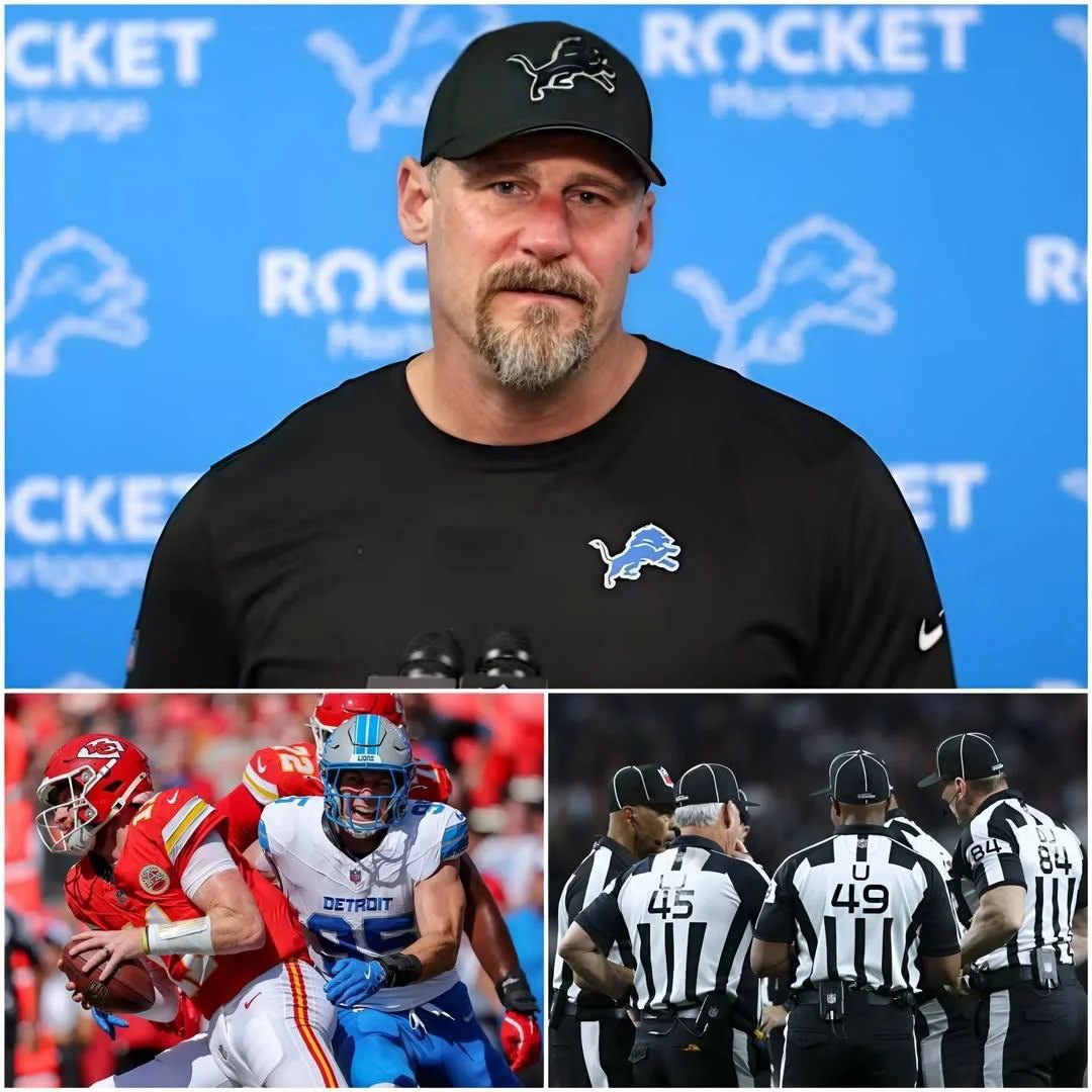 NFL Shock: The entire referee team of the Detroit Lions vs Kansas City ...