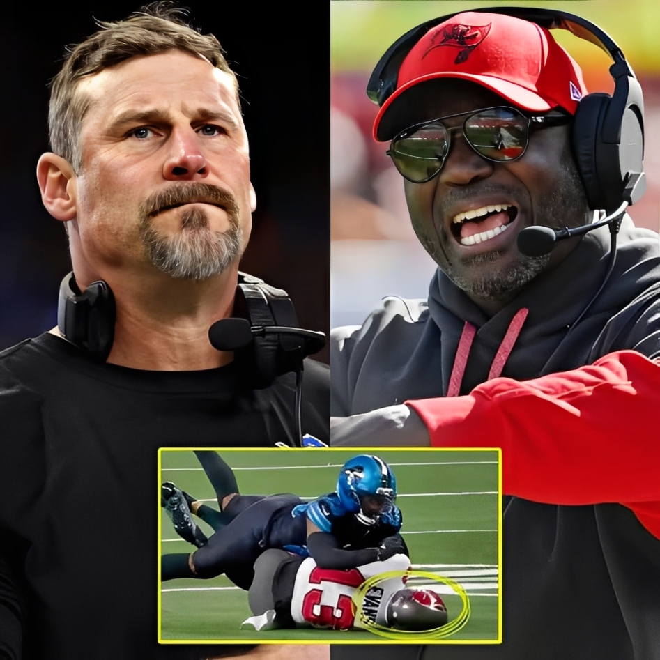 🔥 NFL IN TURMOIL: TODD BOWLES EXPLODES OVER “FILTHY” HIT ON MIKE EVANS — DAN CAMPBELL STRIKES ...